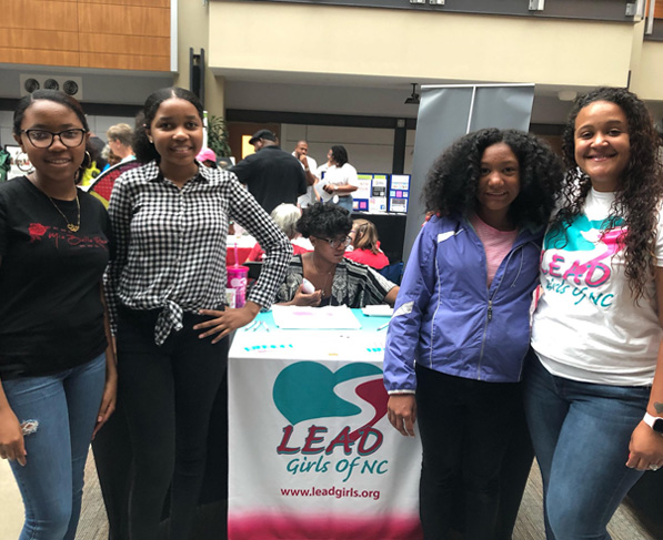 October Community Partner Spotlight: LEAD Girls of NC - Office of Civic ...