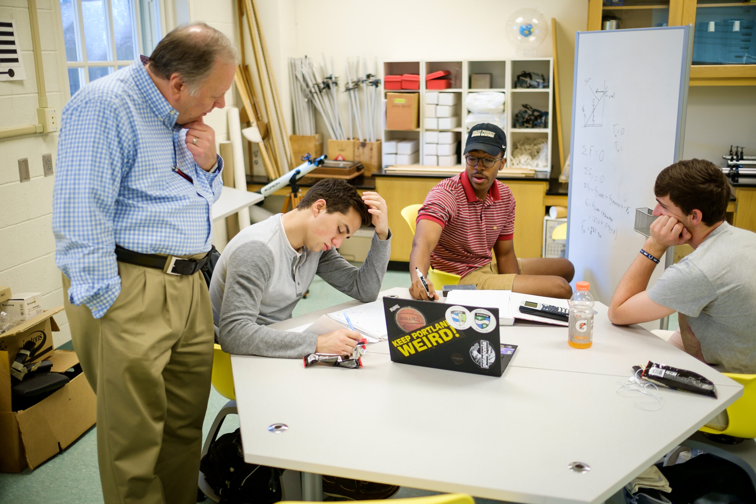 Flipping for physics | Wake Forest News