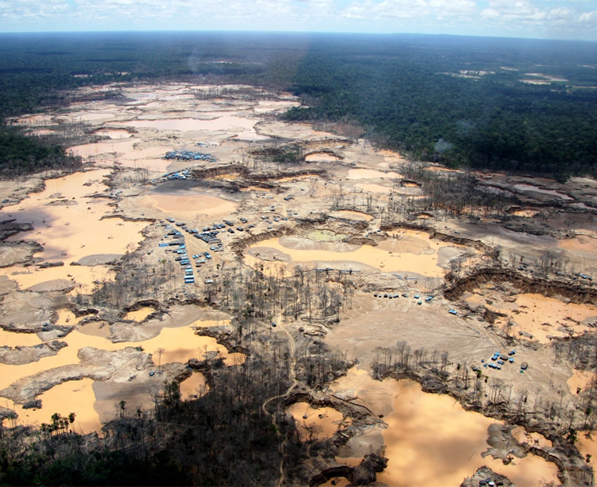 Rainforest destruction from gold mining hits all-time high in Peru ...