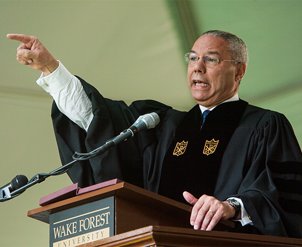 WFU remembers General Colin L. Powell | Wake Forest News