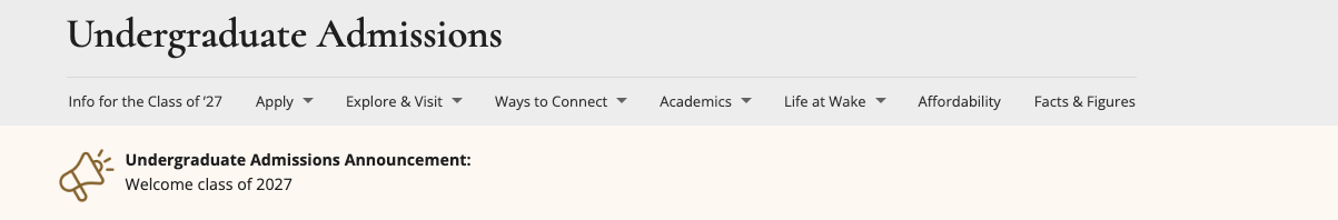 New Announcement Banner and Dashboard Alerts! | WordPress Guide | Wake ...