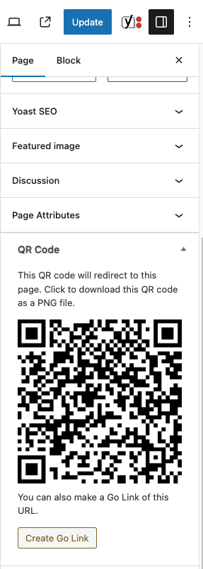 New Features: QR Code Generator & Image Expand on Click | WordPress Guide | Wake Forest University