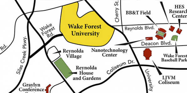 Maps | About Wake Forest | Wake Forest University