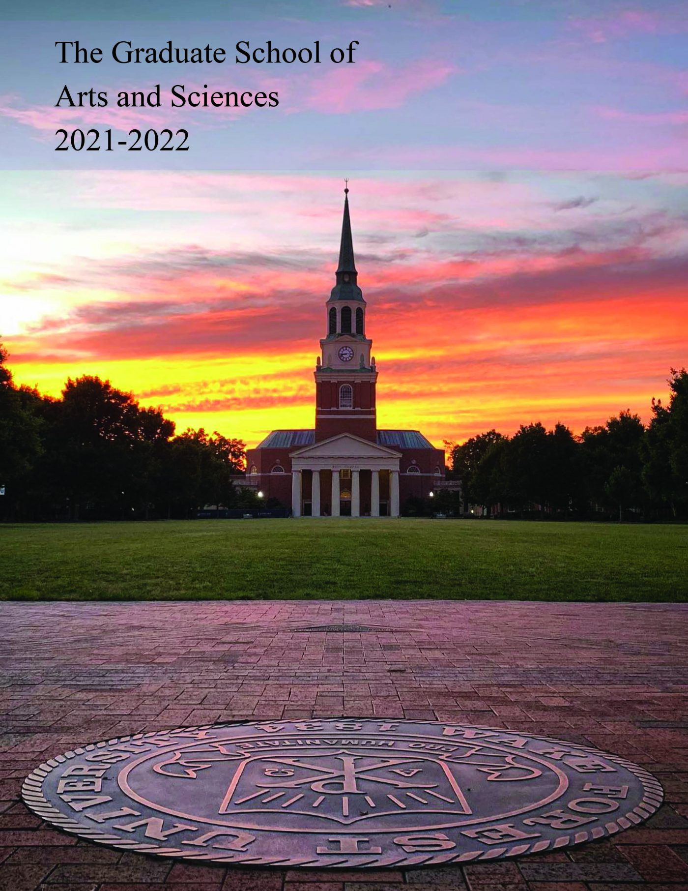 Graduate School Bulletins - Wake Forest Graduate School