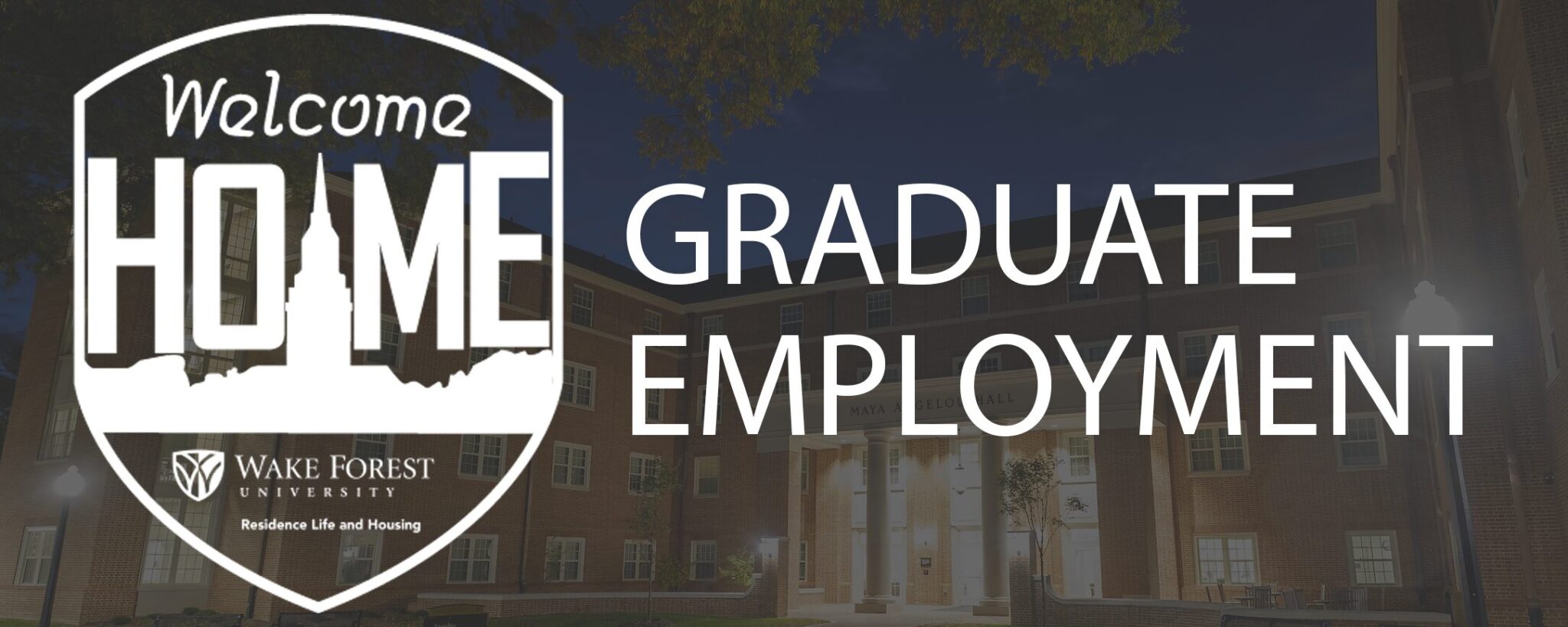 Graduate Assistants | Residence Life and Housing | Wake Forest University