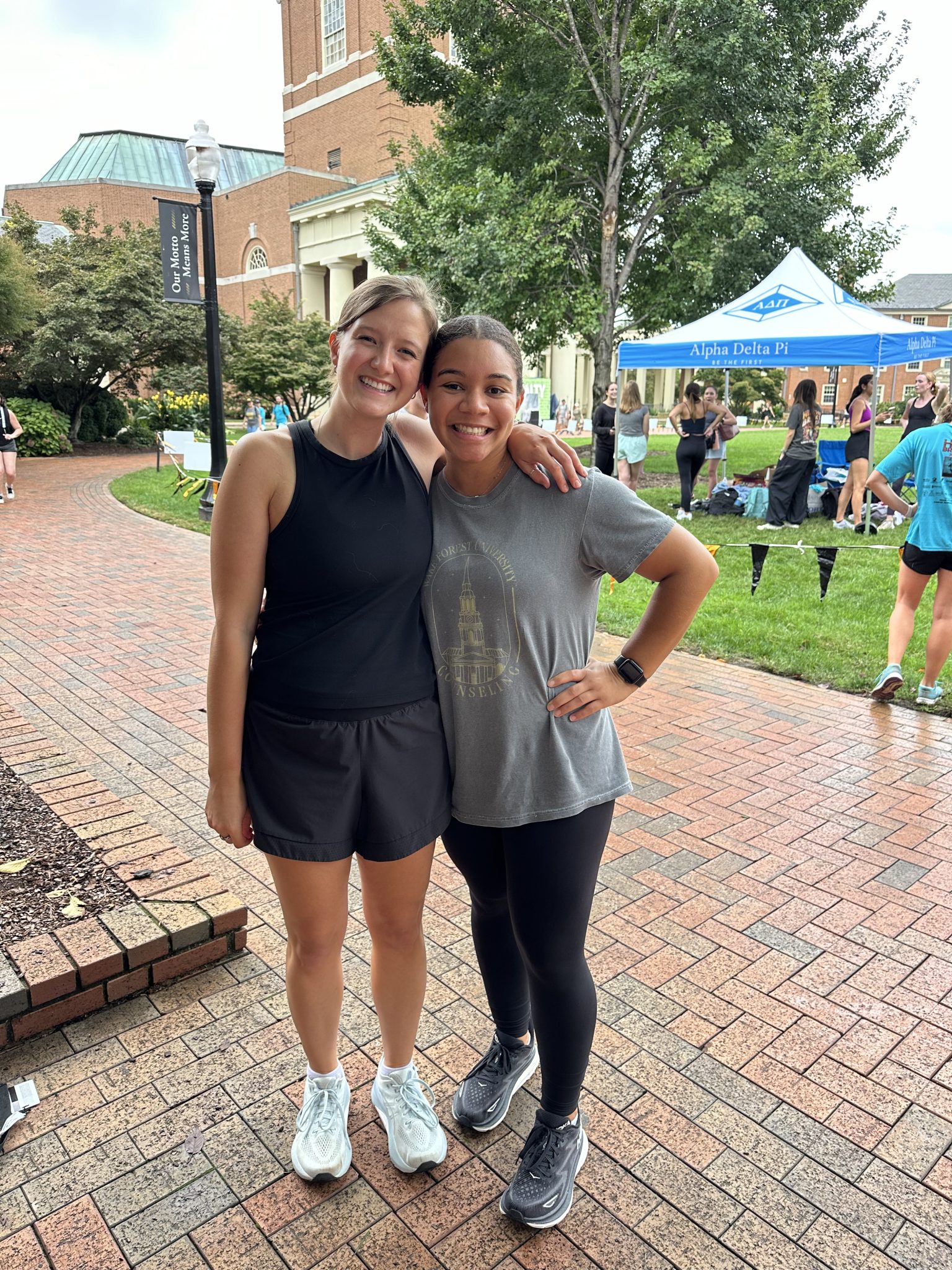 The Department of Counseling Hits the Bricks! - Wake Forest Department ...
