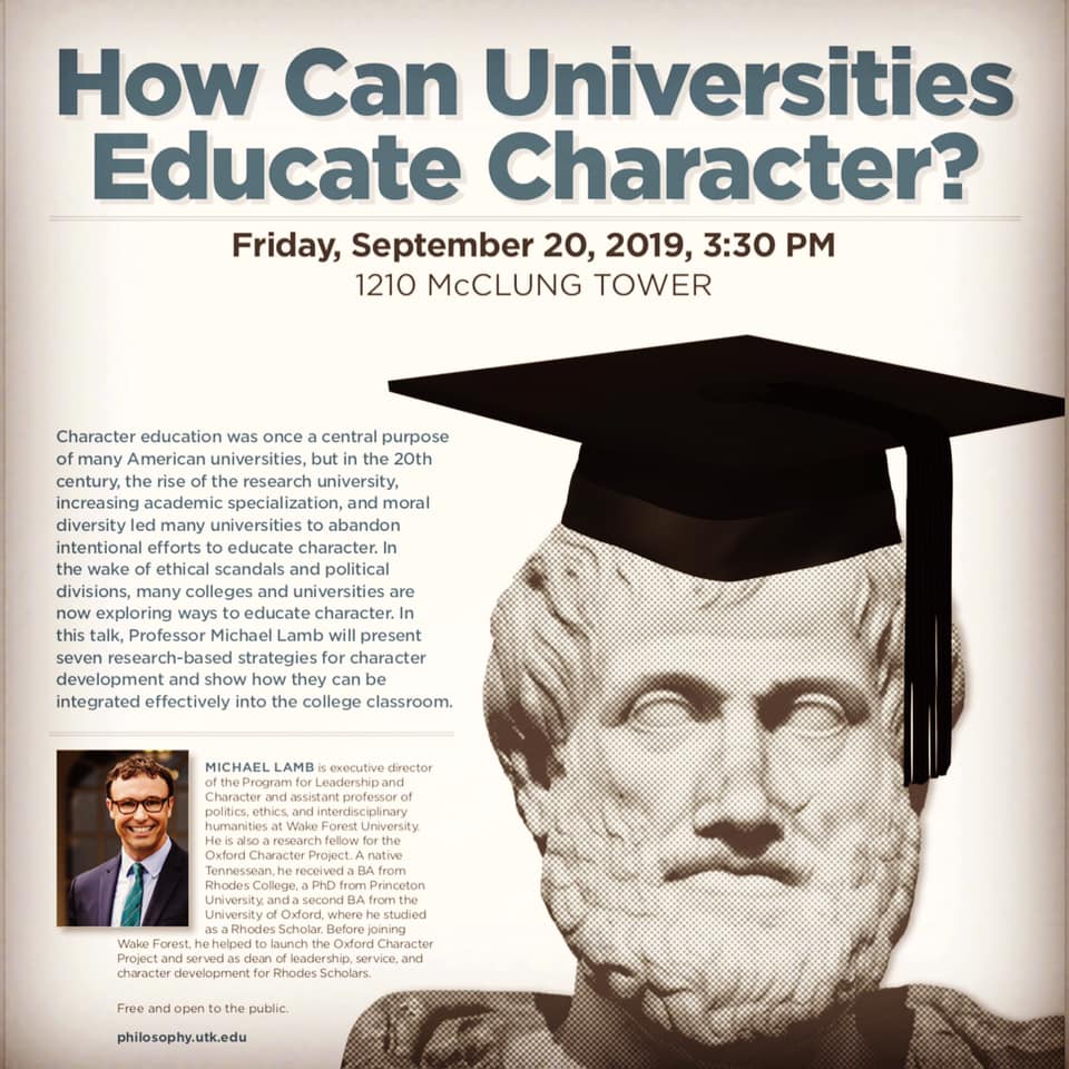 News - The Program for Leadership and Character