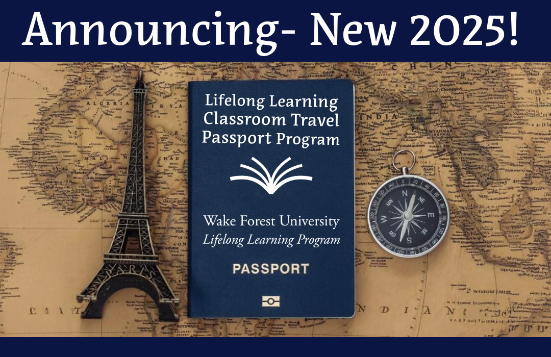 Lifelong Learning Classroom Travel Passport Program Announcement-2025 | Continuing Studies
