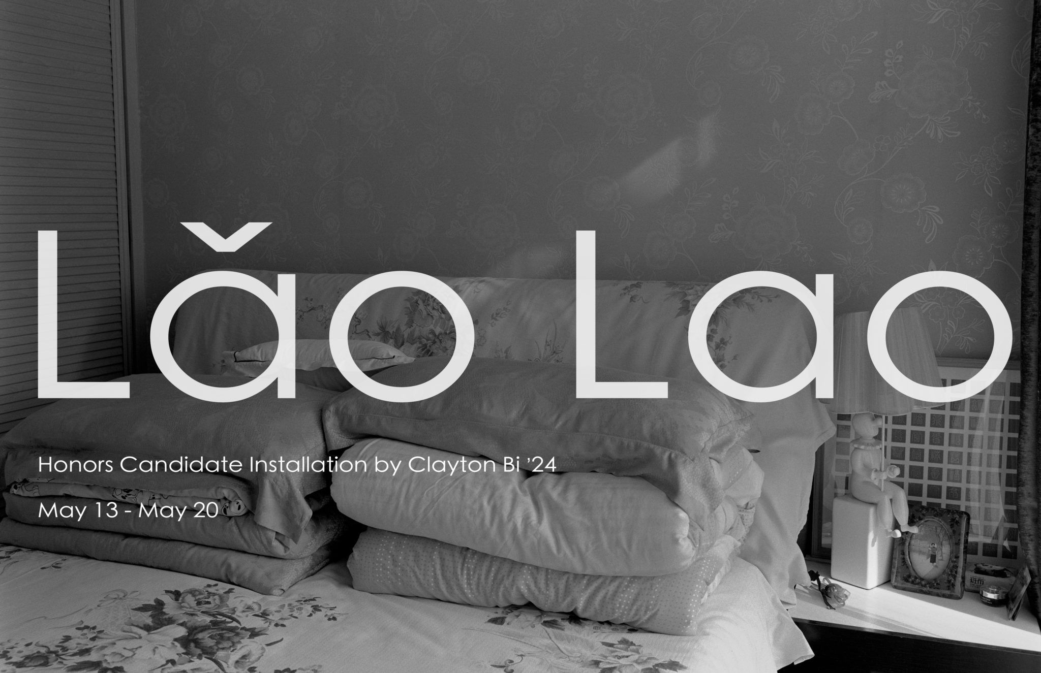 Studio Honors Candidate Clayton Bi ('24) Lao Lao Exhibition ...
