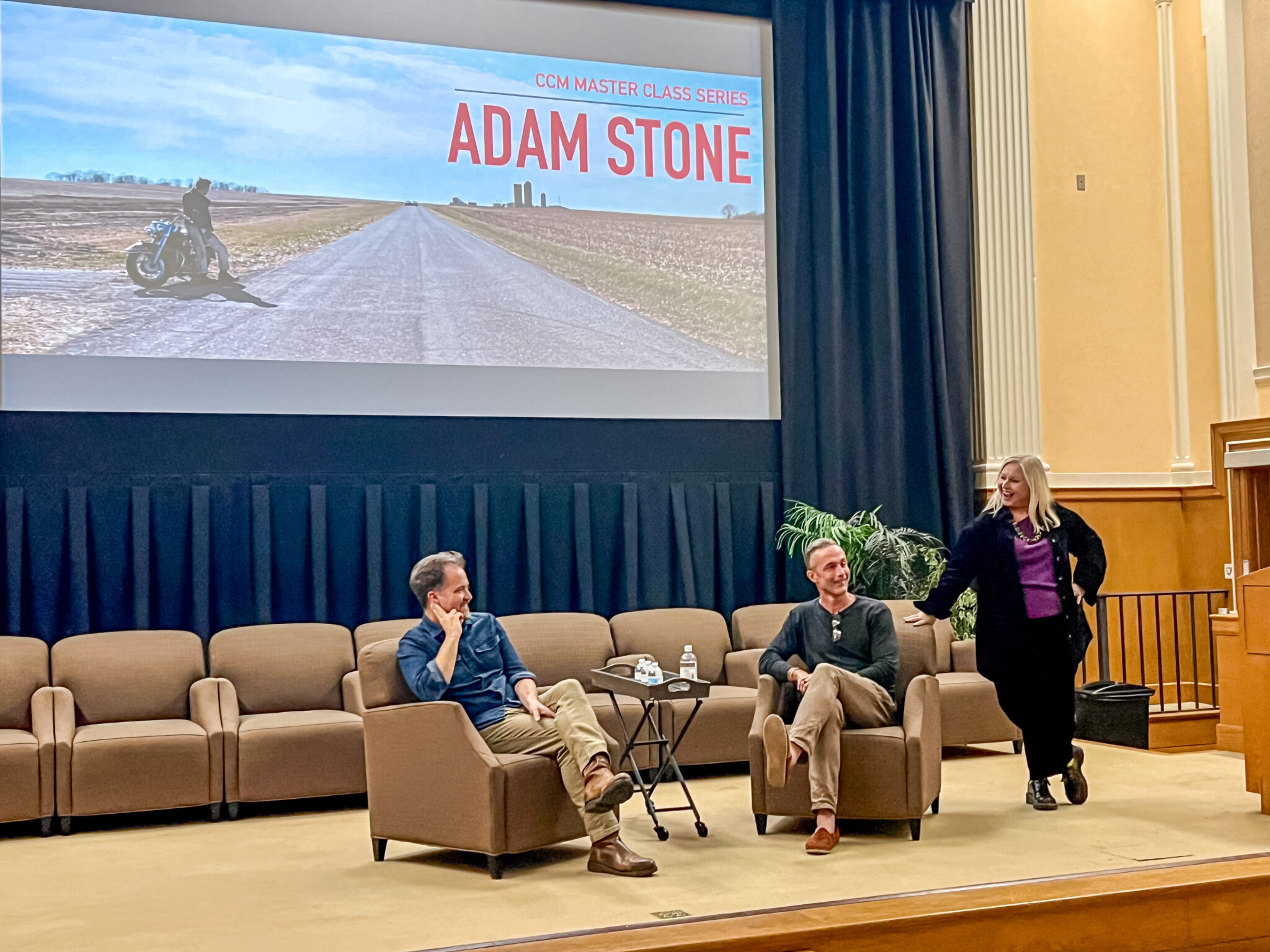 Adam Stone ('95), director of photography - Wake the Arts