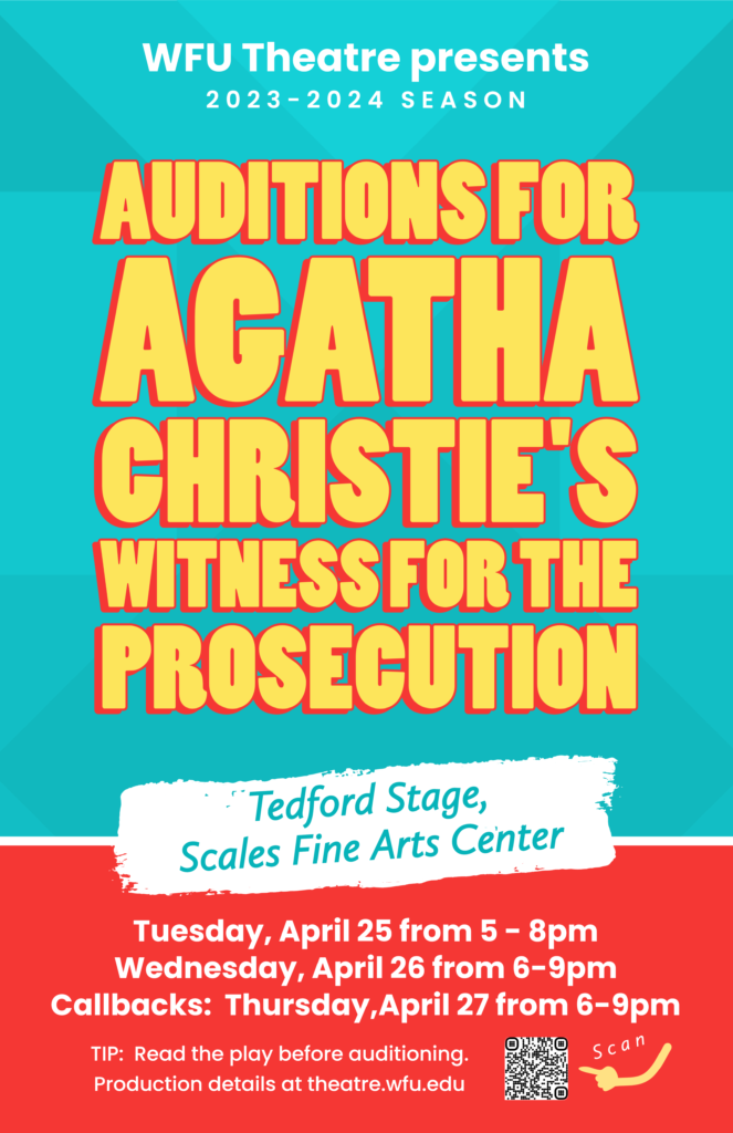 Audition Info - Department of Theatre & Dance