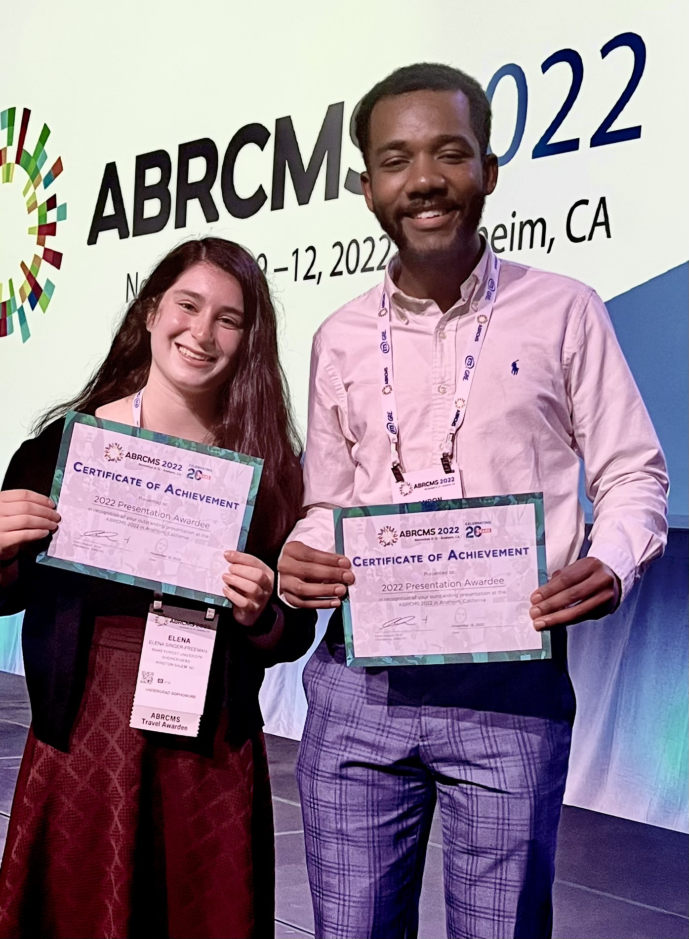 Annual Biomedical Research Conference for Minoritized Students Awards ...