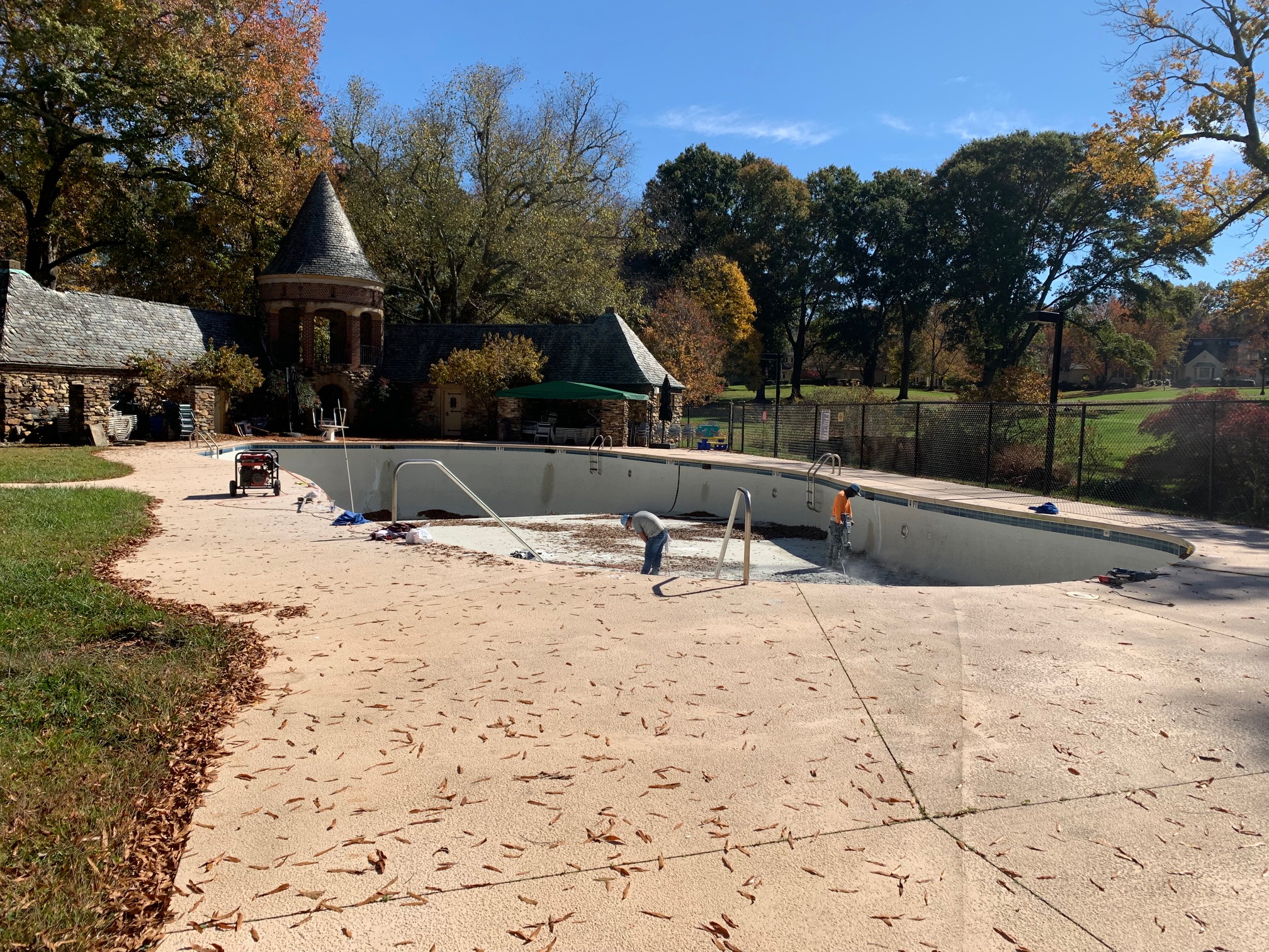Graylyn Pool Renovations - Hospitality & Auxiliary Services