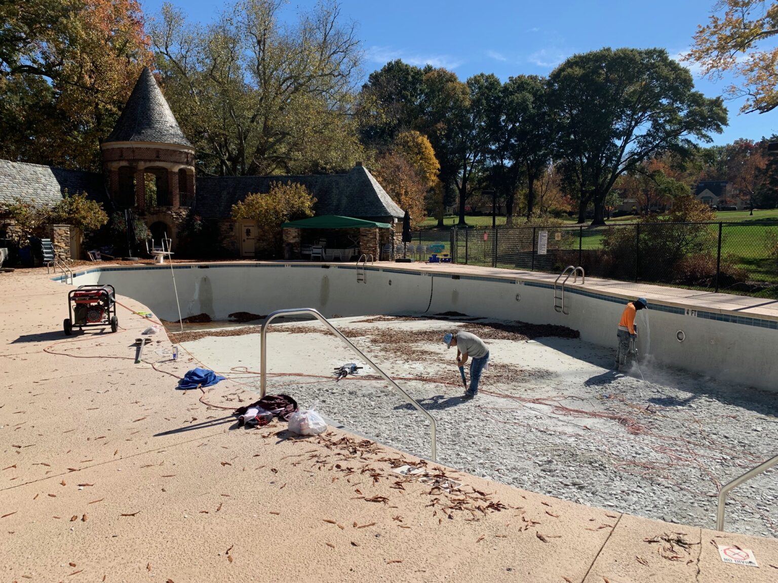 Graylyn Pool Renovations - Hospitality & Auxiliary Services