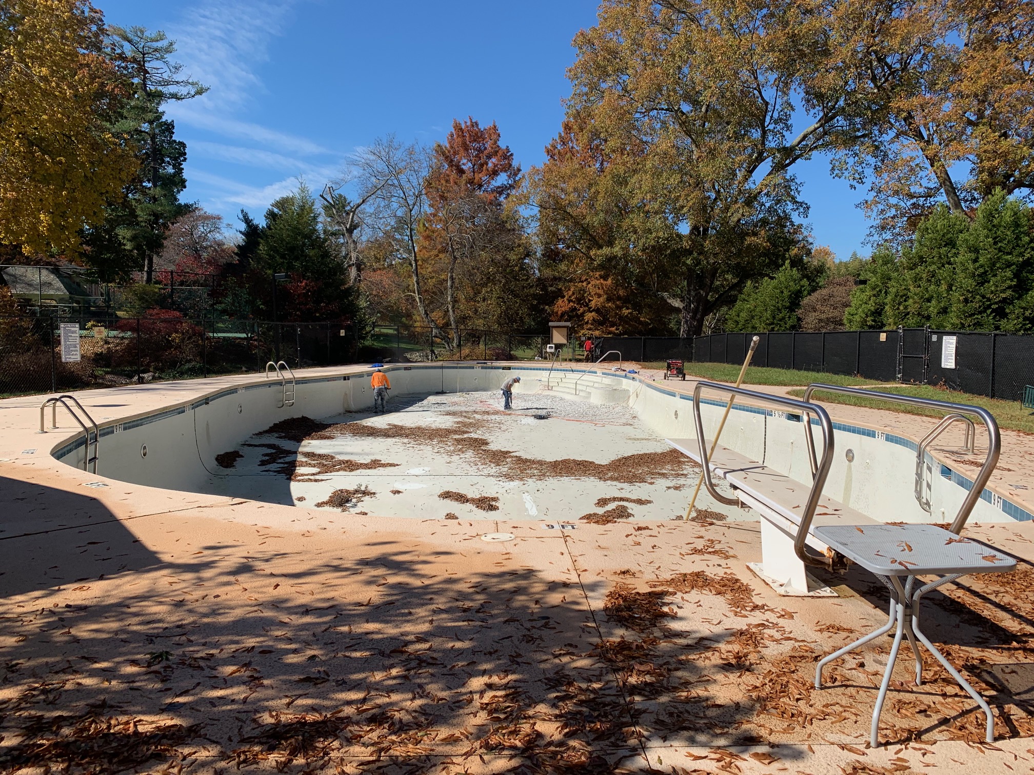 Graylyn Pool Renovations - Hospitality & Auxiliary Services