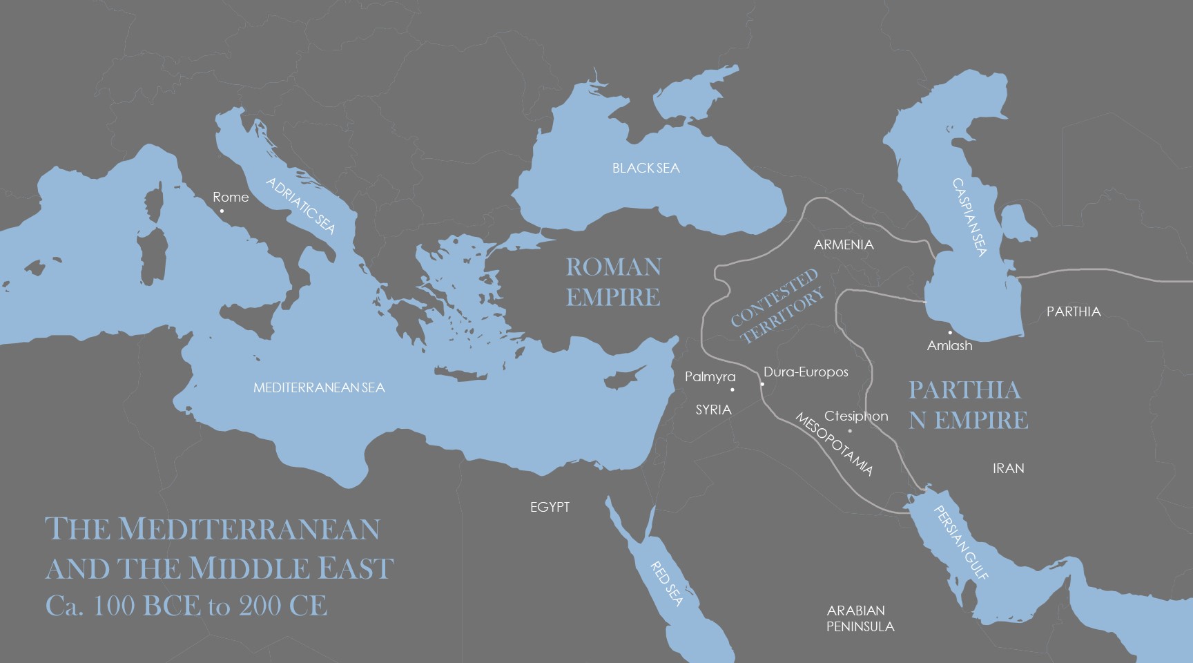 Rome And Greece Map