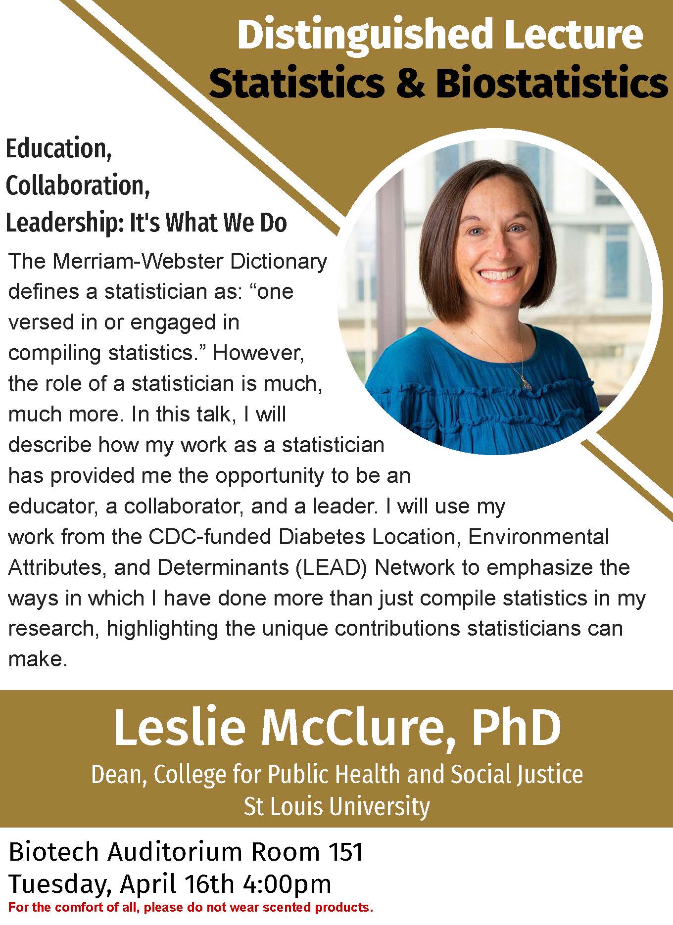 Distinguished Lecture in Statistics & Biostatistics | Department of ...