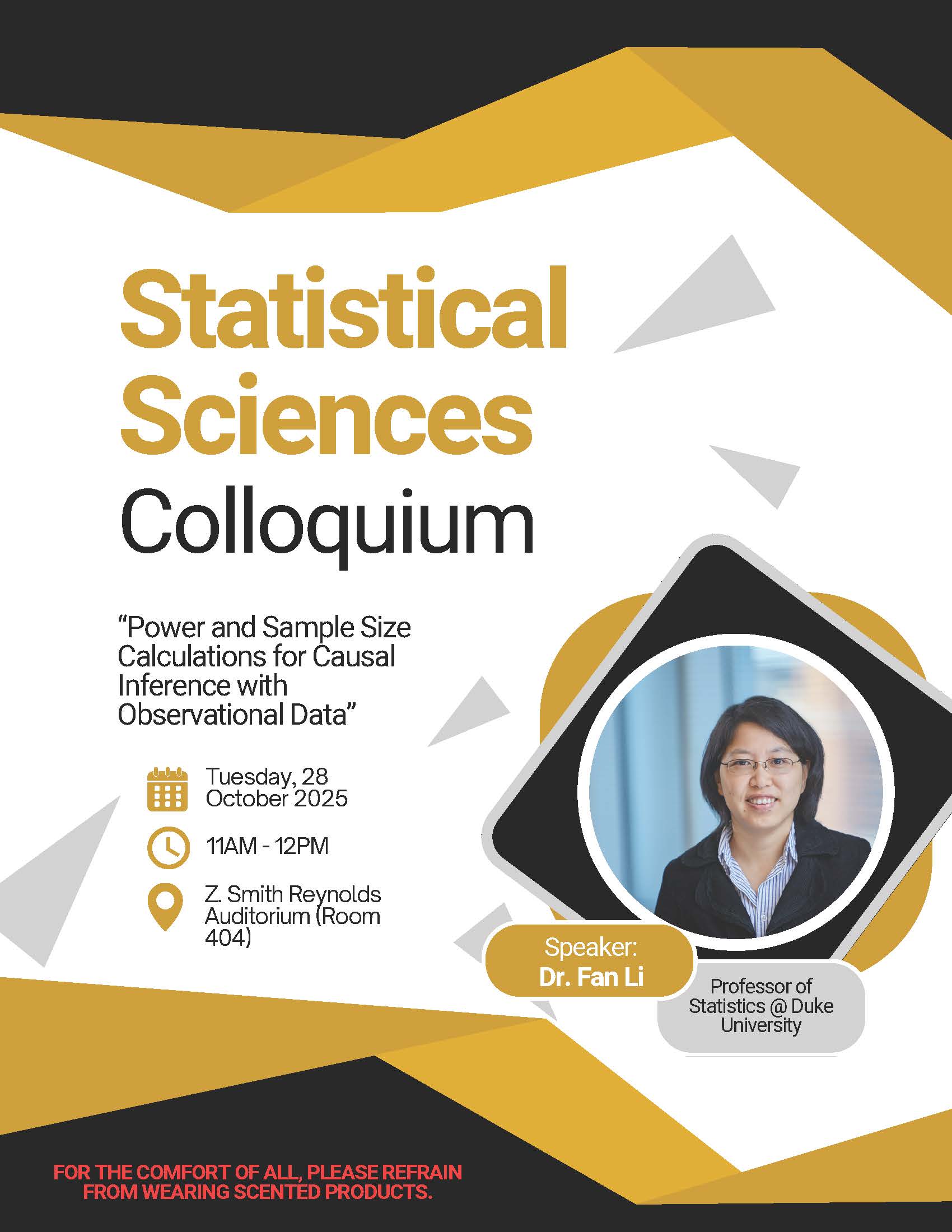 Colloquium: Power and Sample Size Calculations for Causal Inference ...