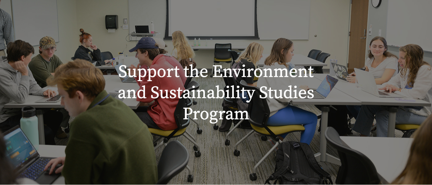 Giving | The Environment and Sustainability Studies (ENV) Program ...