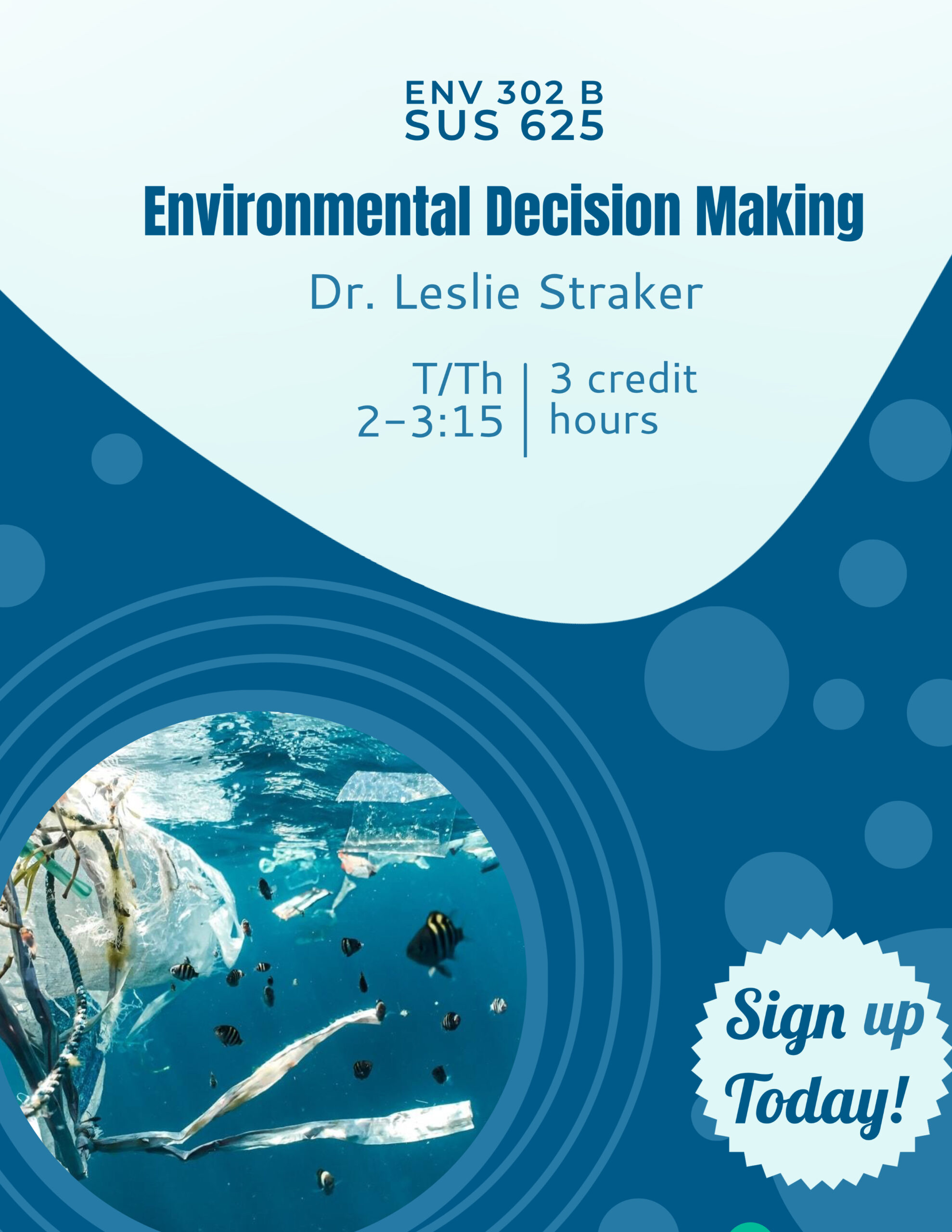 Fall 2023 Registration | The Environment and Sustainability Studies (ENV) Program