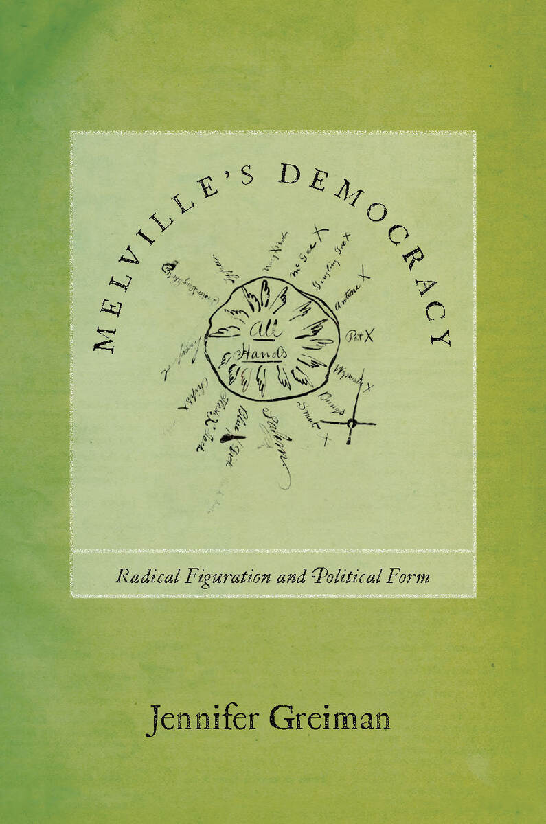 Book talk with Prof. Jennifer Greiman: Melville's Democracy ...