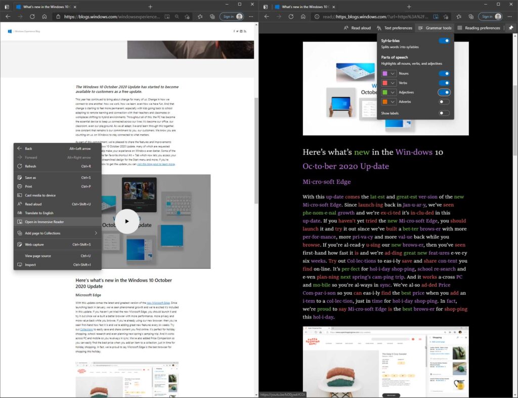 Easily distracted? Try Immersive Reader Option - Instructional ...