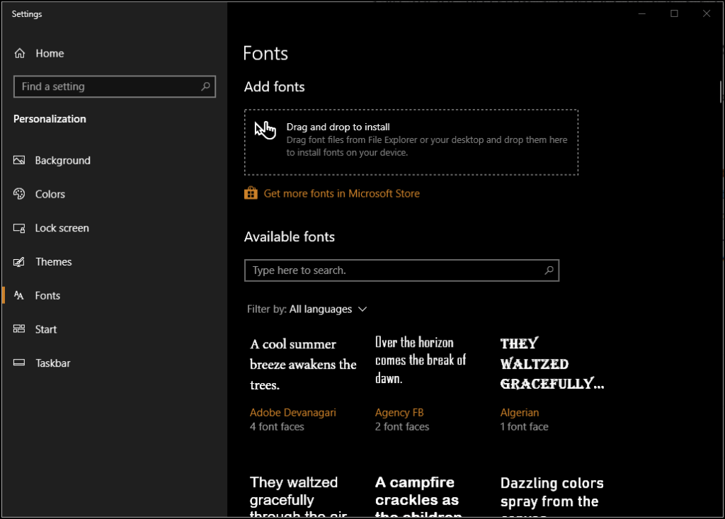 How to install fonts - Instructional Technology Group