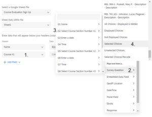 Qualtrics - Google Sheet Integration - Instructional Technology Group