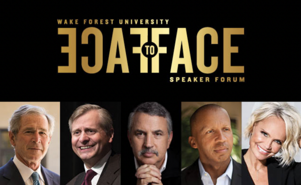 Free tickets to Face to Face Speaker Forum with George W. Bush and Jon Meacham | Inside WFU