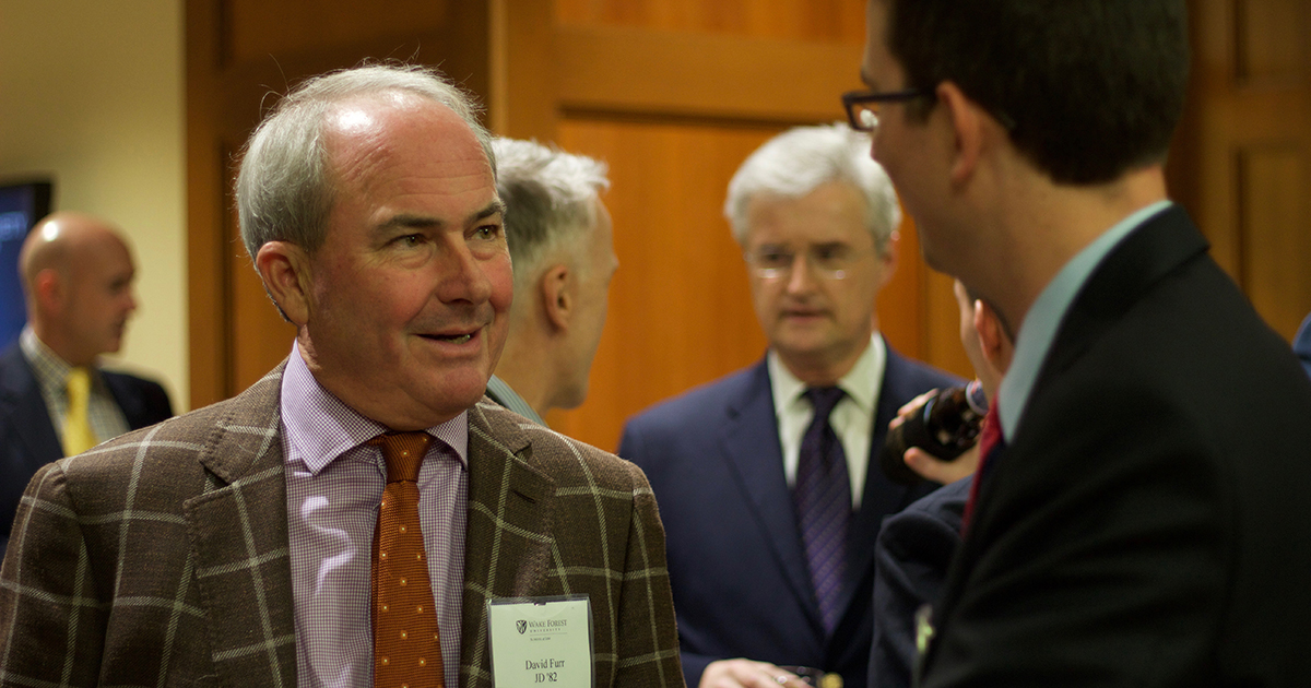 David Furr ('80, JD '82) establishes premier scholarship at Wake Forest ...