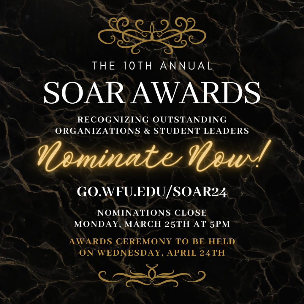 10th annual 'Student & Organization Achievement Recognition (SOAR ...