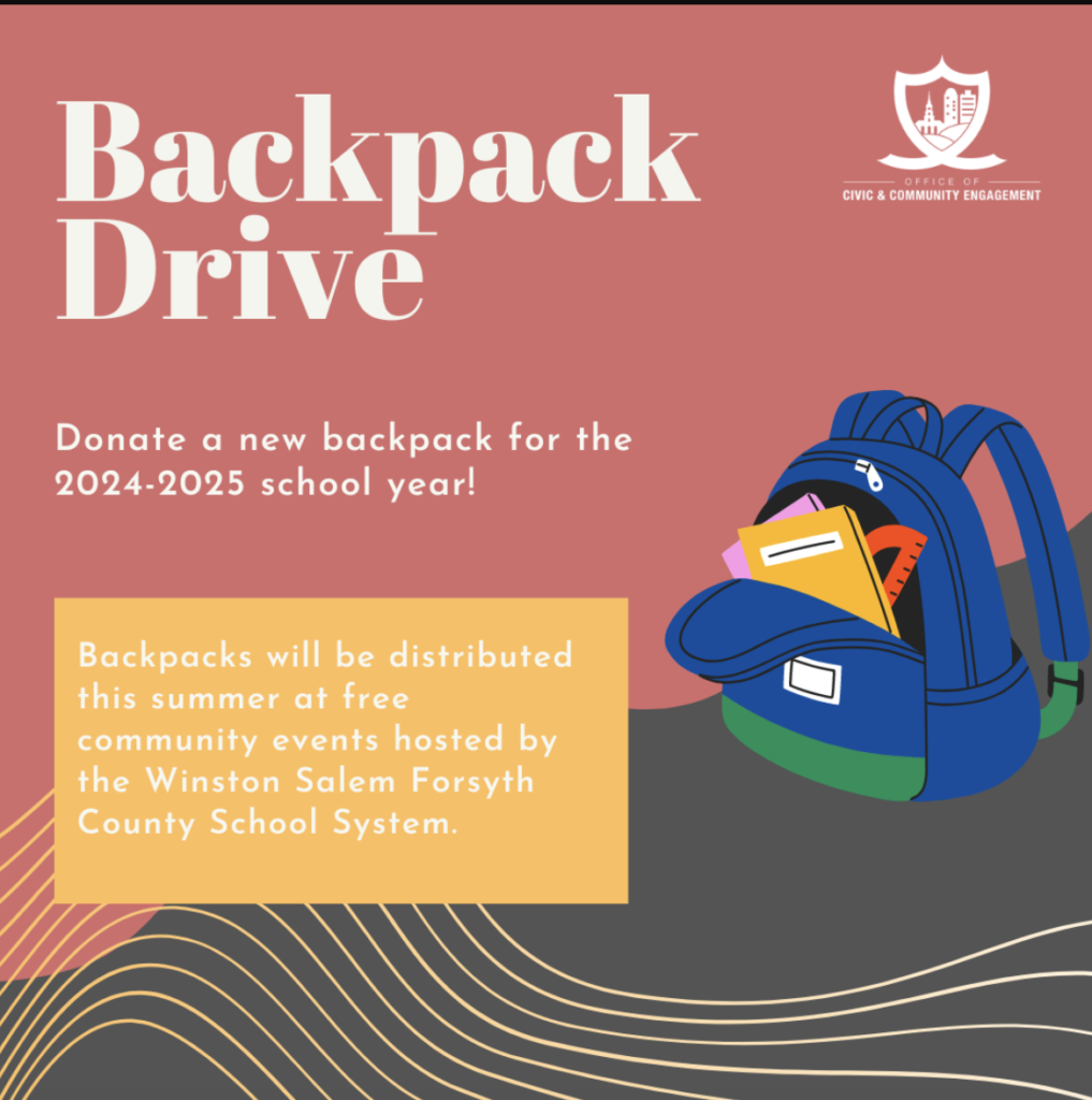 Donate a backpack for local students | Inside WFU