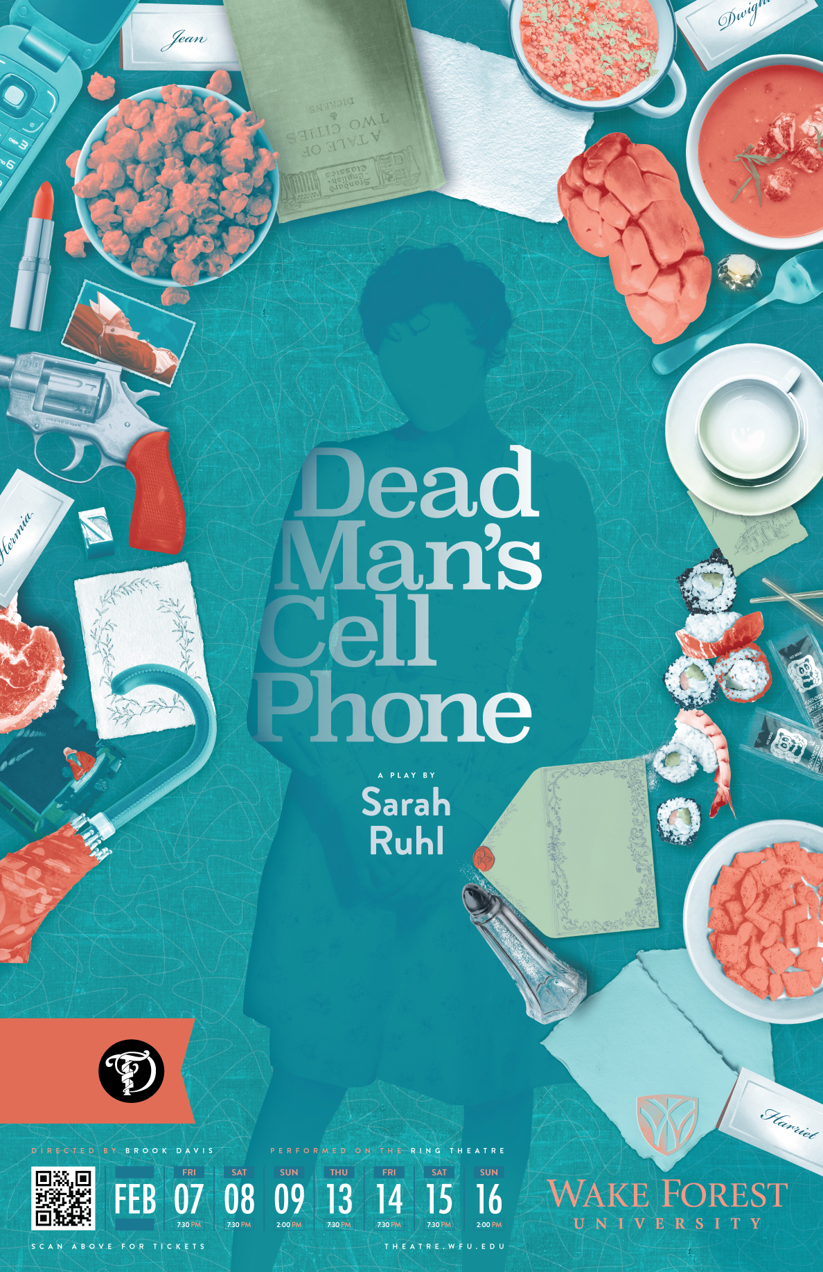 WFU Theatre to present 'Dead Man's Cell Phone' | Inside WFU