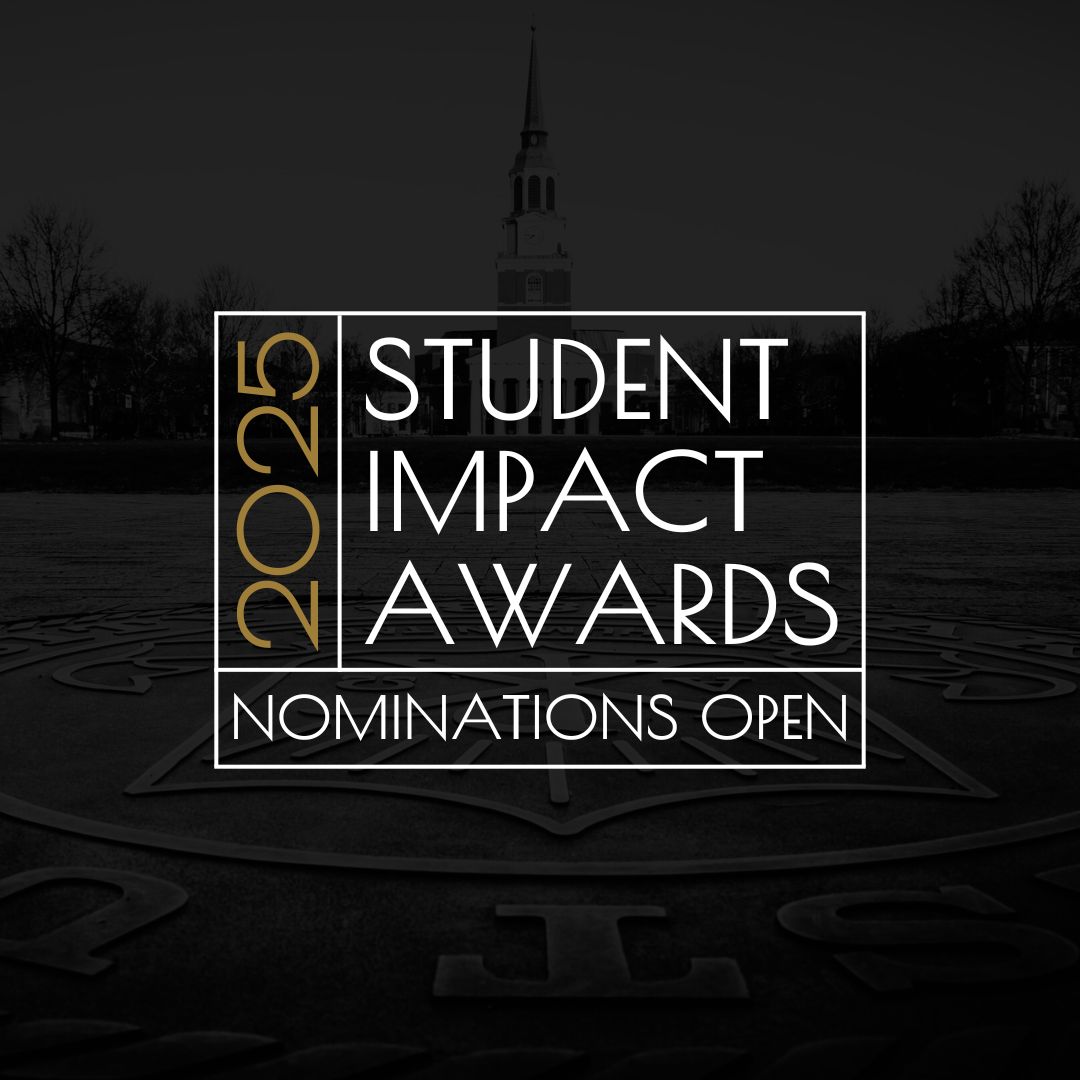 Student Impact Award nominations open | Inside WFU