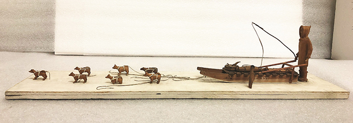 Inuit Dog Sled Model - Timothy S. Y. Lam Museum of Anthropology